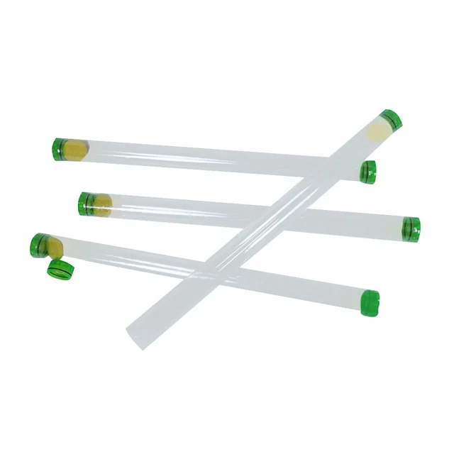 PLASTIC FISH FLOAT Tube Clear Fishing Floats Container Floats Holders ...