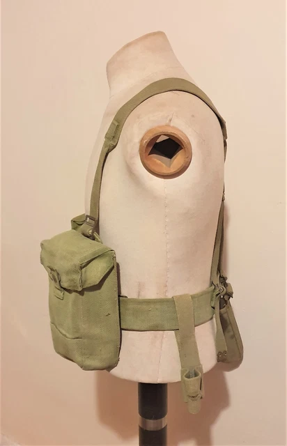 ORIGINAL WW2 BRITISH Army Infantry 1937 Pattern Webbing Battle Order ...