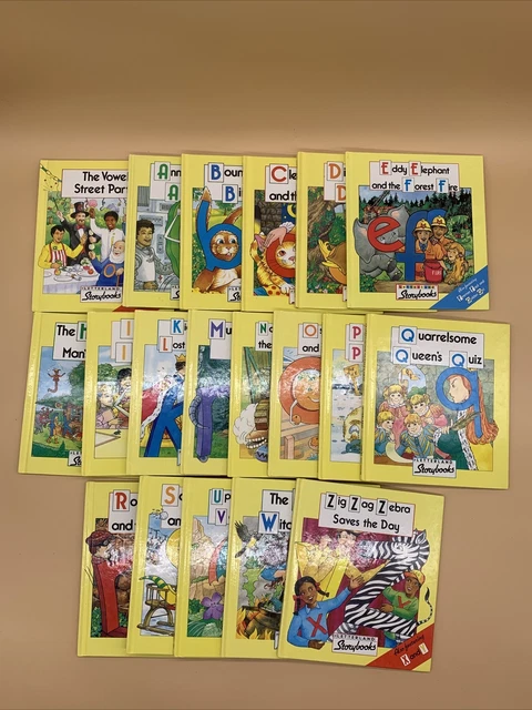 THE LETTERLAND STORY Book Collection Pictogram System Educational ...