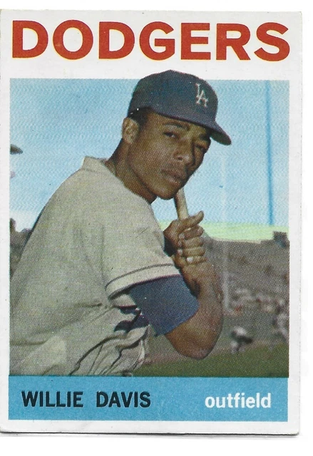 CARTE DE BASEBALL Willie Davis Los Angeles 1964 Topps #68 (B) EUR 5,51 ...