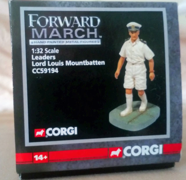 CORGI FORWARD MARCH Figure Lord Louis Mountbatten CC59194 MIB LE 1500 ...