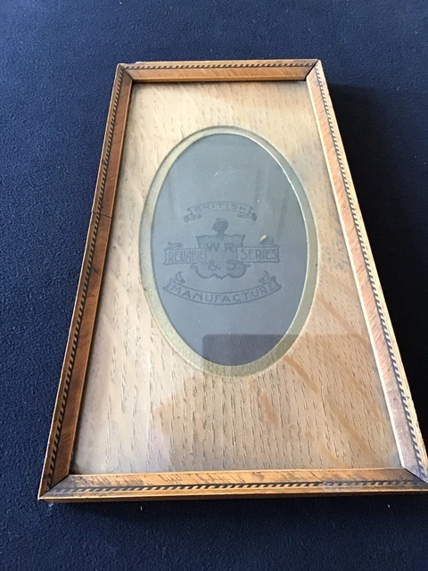 VINTAGE / VICTORIAN Tunbridge Wear Picture Frame £18.00 - PicClick UK