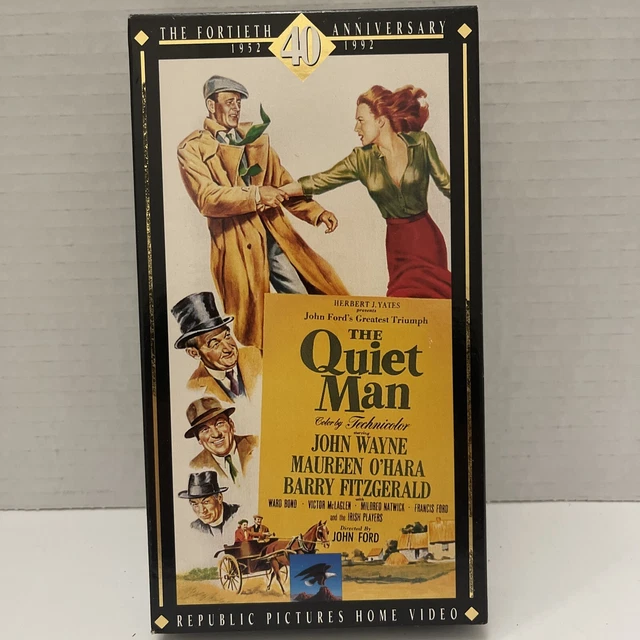 THE QUIET MAN (VHS, 1998, 40th Anniversary Edition) Rare £2.43 ...