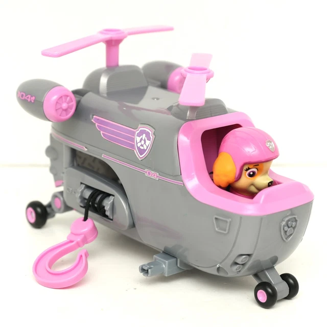 PAW PATROL SKYE Helicopter Ultimate Rescue Pink Vehicle Spin Master w ...