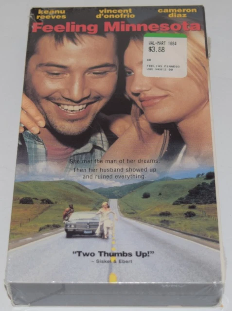 FEELING MINNESOTA (VHS;1996) Keanu Reeves Cameron Diaz RARE Sealed ...