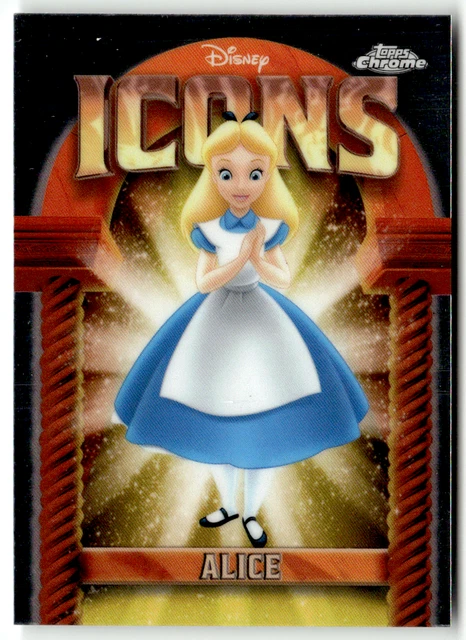 TOPPS DISNEY CHROME 2025 No. DI-17 Alice Icons EUR 5,99 - PicClick DE