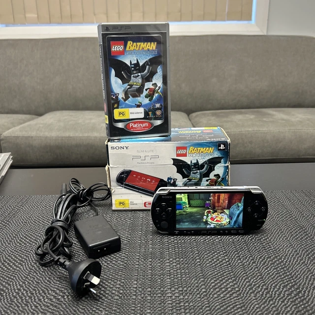 SONY PLAYSTATION PORTABLE Psp Game Console Batman Edition 3002 Model ...