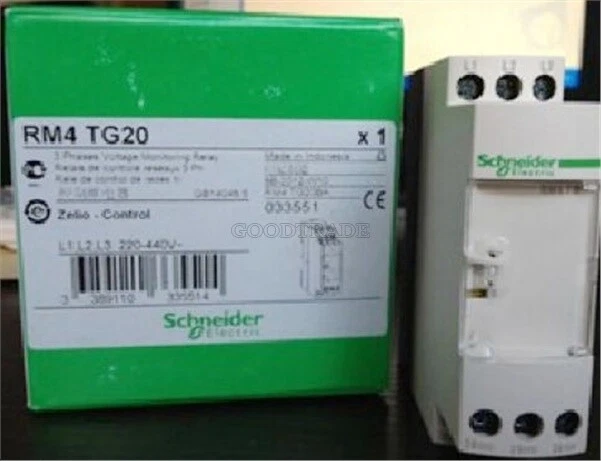 SCHNEIDER TELEMECANIQUE 3 Phase Voltage Monitoring Relay RM4 TG20 220-440VAC pt EUR 76,45 ...