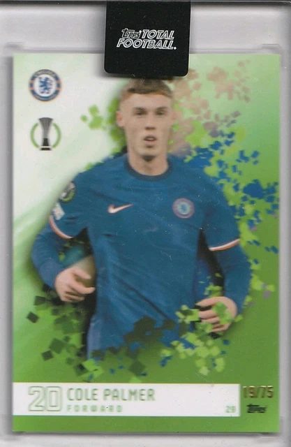 COLE PALMER - Topps Total Football 2024-25 - Green Parallel /75 Chelsea ...