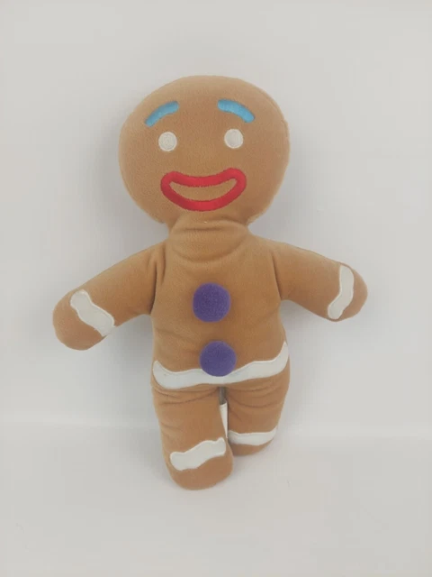 GINGY THE GINGERBREAD Man From Shrek 12" Soft Toy 2003 Mediterranean ...