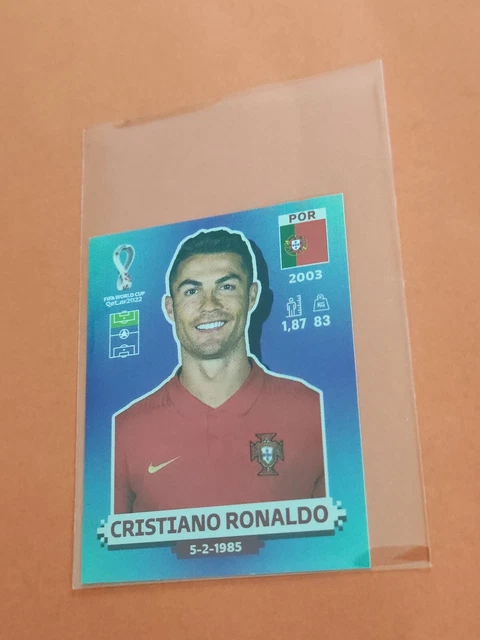 CRISTIANO RONALDO - Portugal-Qatar 2022 FIFA World Cup Sticker - #POR18 ...