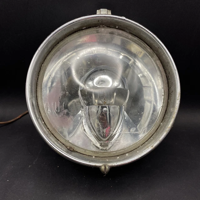 LUCAS SPOT LIGHT 6" Vintage Veteran Classic Car Lamp RANGER M5 5LR £45. ...