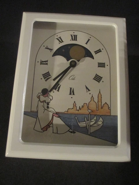 PENDULE ODO MOUVEMENT quartz avec système phase de lune EUR 10,00 ...