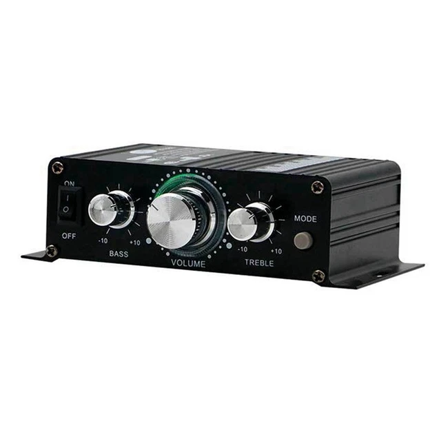 2-CHANNEL 30W CAR Digital Bluetooth Audio Amplifier 12V Hifi Stereo ...