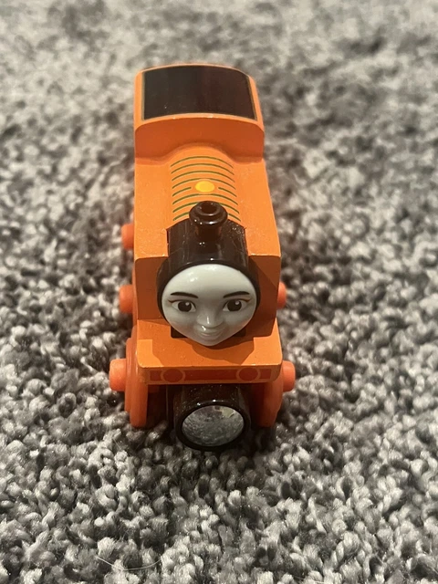 NIA THOMAS THE Train Wooden Railway Tank Engine Friends 2012 Orange ...