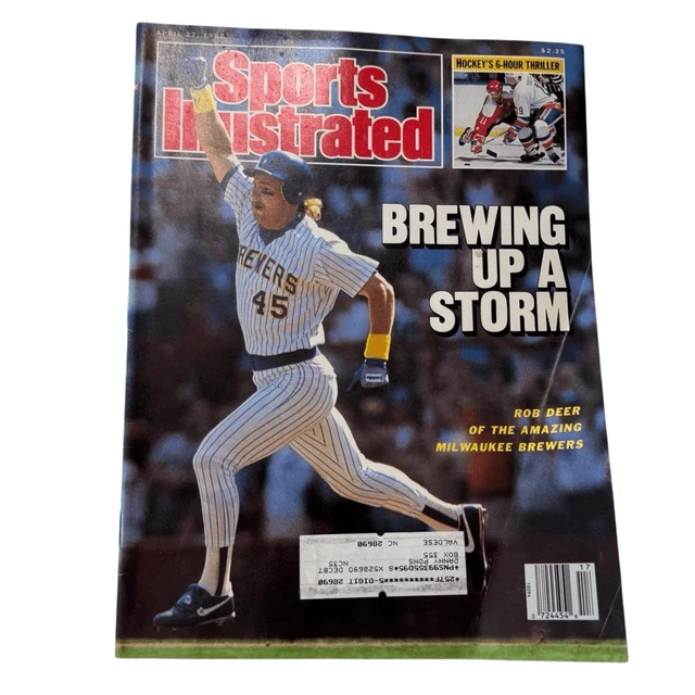 SPORTS ILLUSTRATED MAGAZINE April 27, 1987 Robin Yount - NFL Draft £5. ...