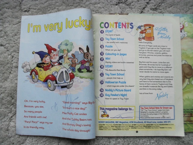 BBC ENID BLYTON'S Noddy Magazines No. 26 and 27 1993 £10.00 - PicClick UK