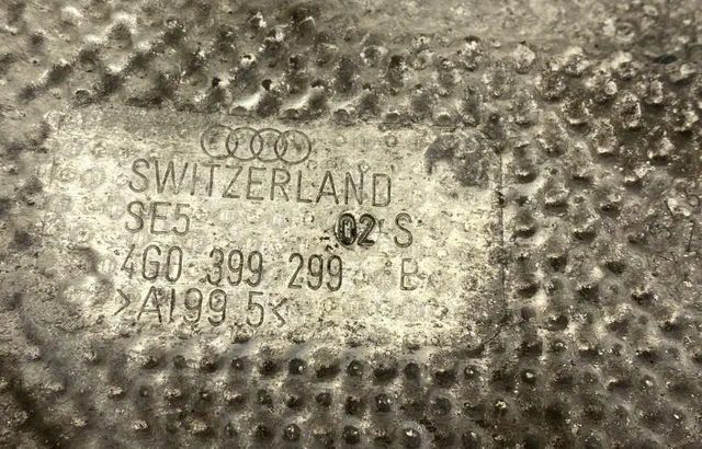 AUDI A6 4G2, C7, 4GC Isolamento termico 4G0399299B 3.00 Benzina 228kw ...