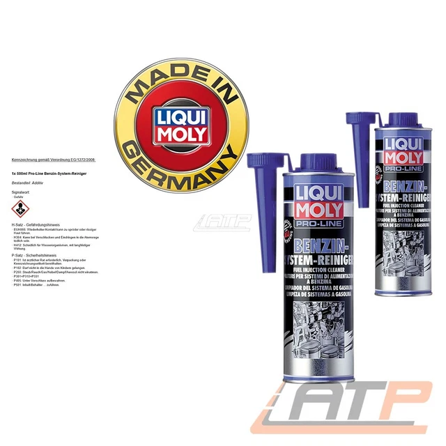 2X 500ML LIQUI MOLY PRO-LINE BENZIN-SYSTEM-REINIGER SYSTEMREINIGER EUR ...