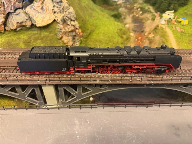 MÄRKLIN H0, 34450, Dampflok BR 45 020 der DB, schwarz, AC, Delta, OVP ...