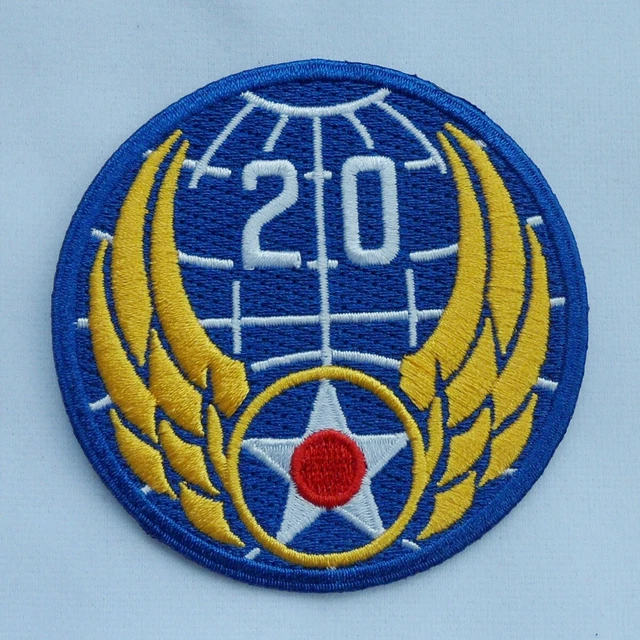 WW2 US ARMY Air Forces Patch 20th AAF AF Jacket Embroidered Patch £7.61 ...
