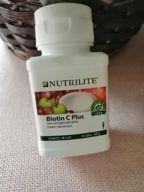 BIOTIN C PLUS Nutrilite 90 Tablets £20.00 - PicClick UK