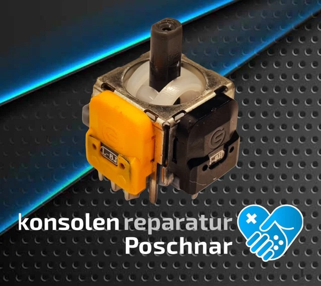 2X PS4 PLAYSTATION Hall-Effect-Effekt-Magnet-Joy Analogstick DriftFix ...