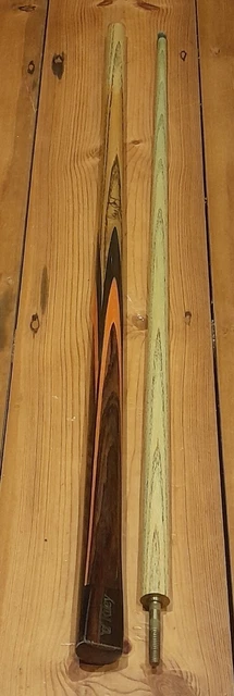 STEVE DAVIS RILEY Snooker Cue - Soft Case - Free Postage £45.00 ...