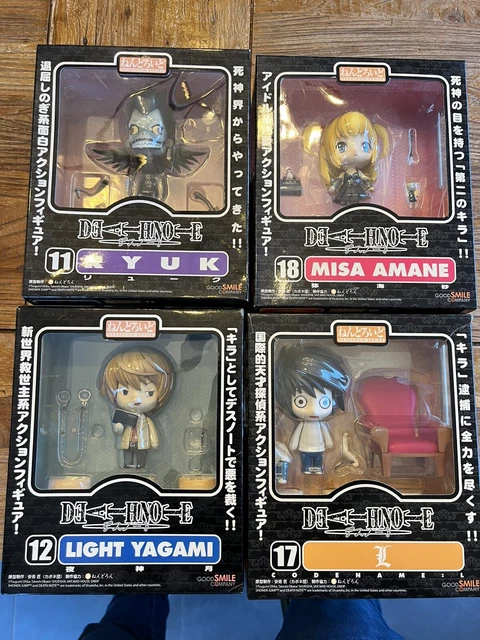 DEATH NOTE FIGURINE Nendoroid Misa Light L Ryuk EUR 160,00 - PicClick FR