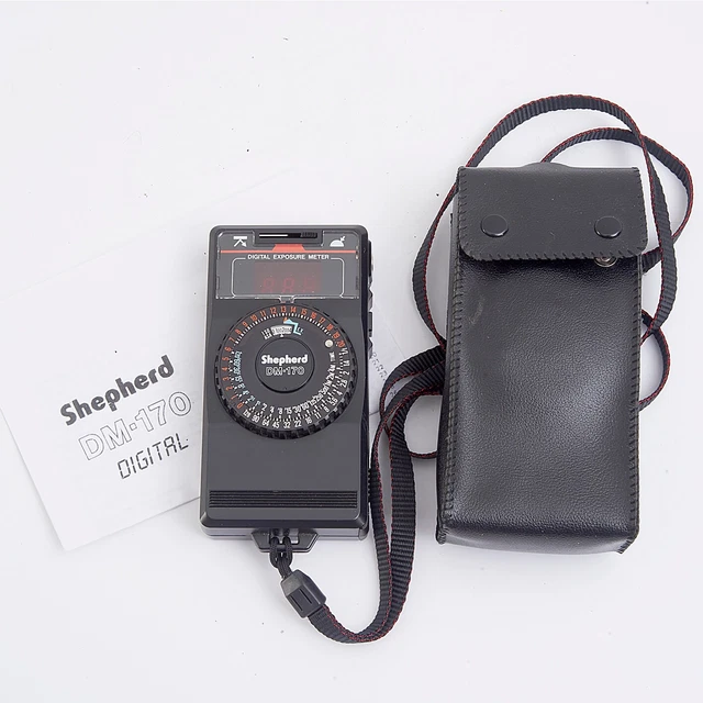 SHEPHERD DM-170 DIGITAL Exposure / Light Meter + Instruction Manual ...