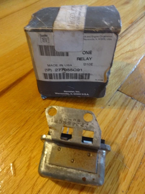 NAVISTAR INTERNATIONAL TRANSPORTATION Relay N.O.S. Part NO. 277055C91 ...