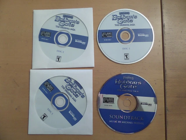 Baldurs Gate Saga And Tales Of The Sword Coast Tableau Des Sorts Et Bande Originale Pccd Eur 17 