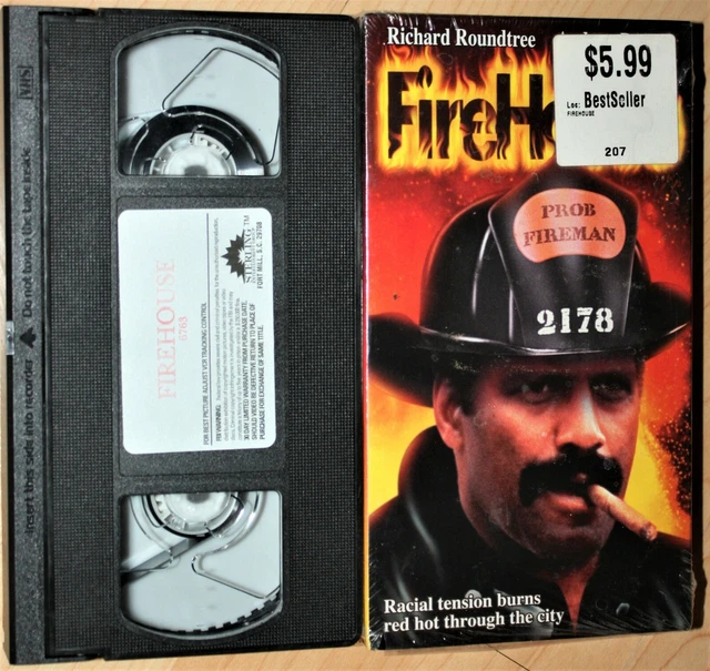 CASERNE DE POMPIERS (VHS) Richard Roundtree, Richard Jaekel, Val Avery ...