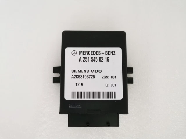 MERCEDES W211 W251 centralina sospensioni pneumatiche telaio modulo ...