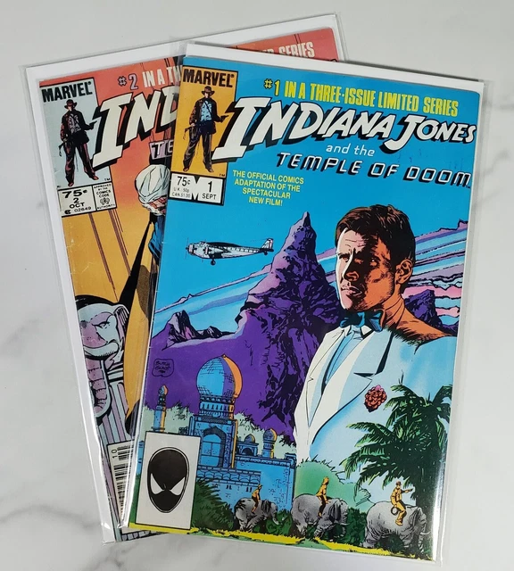 INDIANA JONES ET le temple du destin #3 bande dessinée vintage 1984 ...