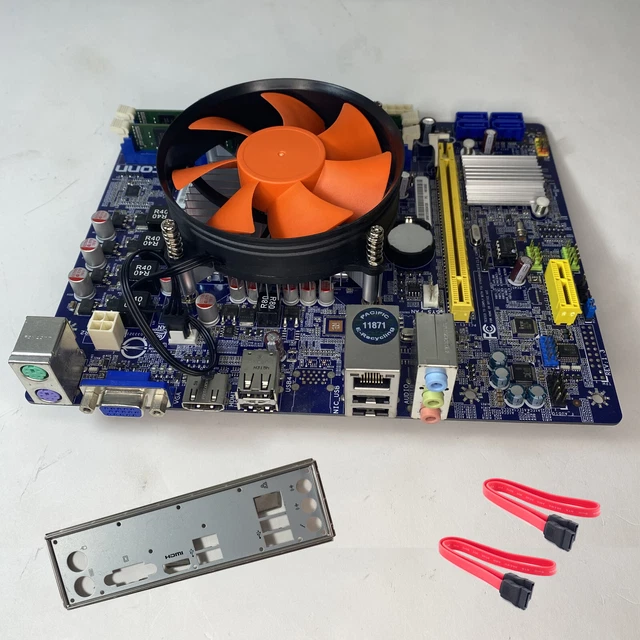 FOXCONN INTEL I7 Gaming Desktop PC Motherboard CPU RAM Combo 3.8GHz ...