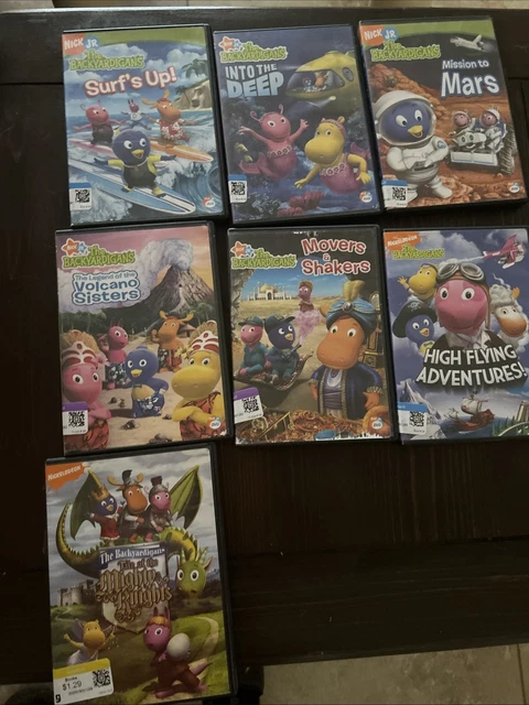 NICK JR: THE Backyardigans DVD Bundle Lot of 7 Used Nickelodeon Vintage ...