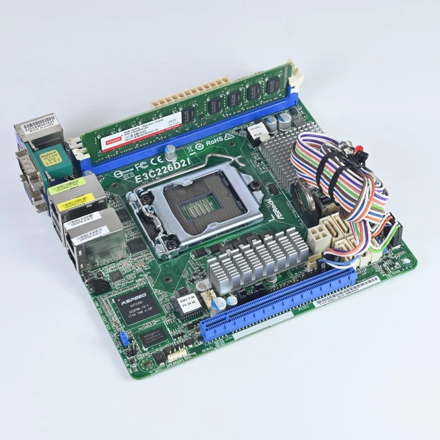 ASROCK RACK E3C226D2I Intel C226 LGA1150 DDR3 mini-ITX I/O shield for ...