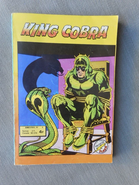 AREDIT COMICS POCKET King Cobra N°8 1978 IN Condizioni EUR 12,20 ...