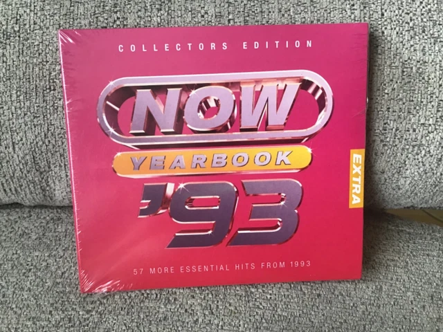 NOW THAT’S WHAT I call music yearbook 1993 extra 4 cds sealed £1.99 ...