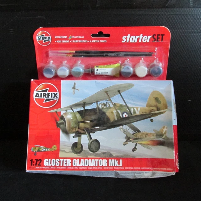 AIRFIX A55206.GLOSTER GLADIATOR Mk I. 1;72. £12.99 - PicClick UK