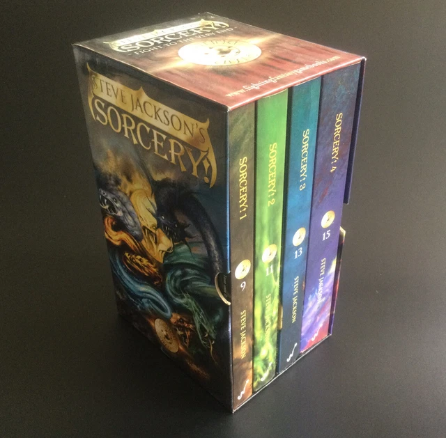 SORCERY BOX SET — WIZARD EDITION — Steve Jackson Fighting Fantasy £65. ...