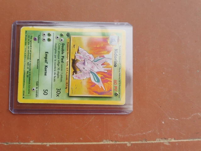 CARTE POKÉMON NIDORINO 37/102 Ed1 Wizard Set De Base Fr EUR 19,00 - PicClick FR