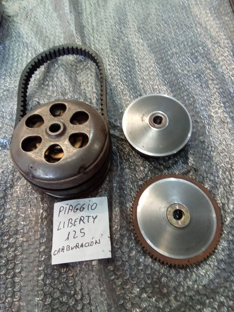 KIT EMBRAYAGE COURROIE Variateur Piaggio Liberty 125 EUR 55,00 ...
