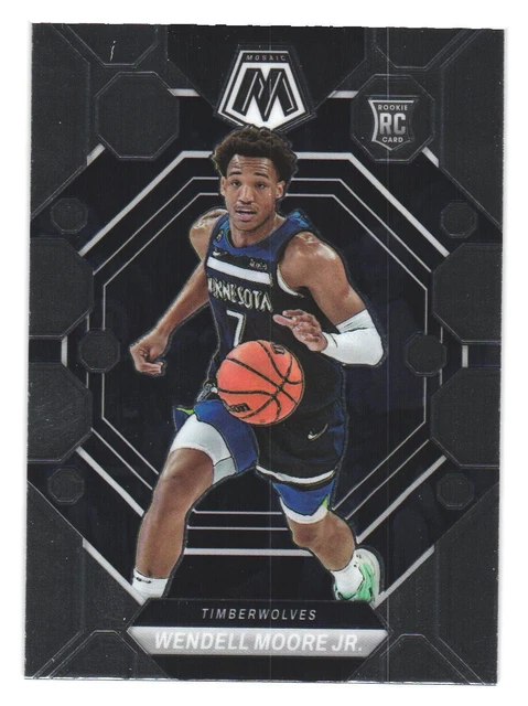 2022 23 Panini Mosaic Nba Minnesota Timberwolves Wendell Moore Jr Rc