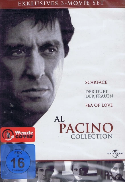 DVD-BOX - AL Pacino Collection - Scarface / Der Duft der Frauen / Sea ...