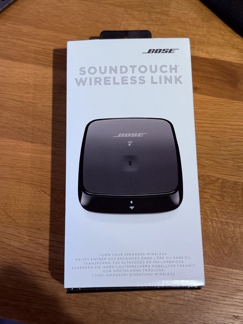 BOSE SOUNDTOUCH WIRELESS Link - Bluetooth/WiFi/Aux - Barely Used in Box ...