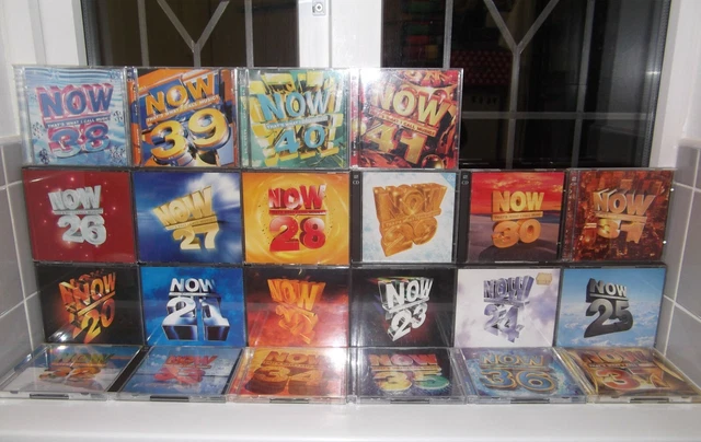NOW THAT’S WHAT I Call Music 40 CDs in total (20 to 61 CD Collection ...