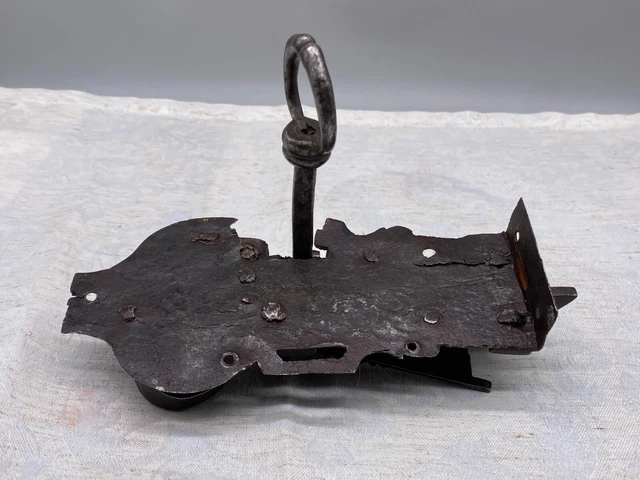 TÜRSCHLOSS SCHRANKSCHLOSS SCHLOSS Mit Schlüssel Antik Um 1820 Barockschloss EUR 90,00 - PicClick DE