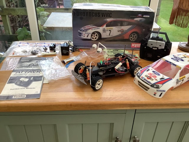 VINTAGE KOYSHO RC Ford Focus WRC remote control car 1999 £95.00 ...